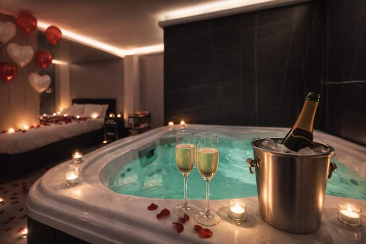 Black Suite - Jacuzzi, Terrasse, Disneyland - Serris
