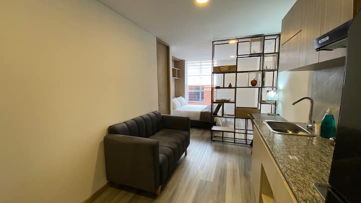 Cómodo Aparta-suite Completo. Cerca A Parque La 93 - Bogotá
