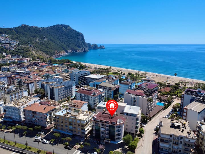 Sa Apartments | 2br Flat | 100m To Cleopatra Beach - Alanya