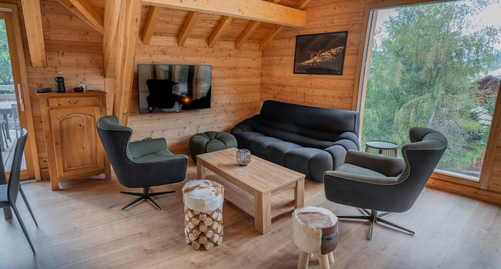 Sublime Chalet Aux Grands Espaces De Convivialité - Les Orres
