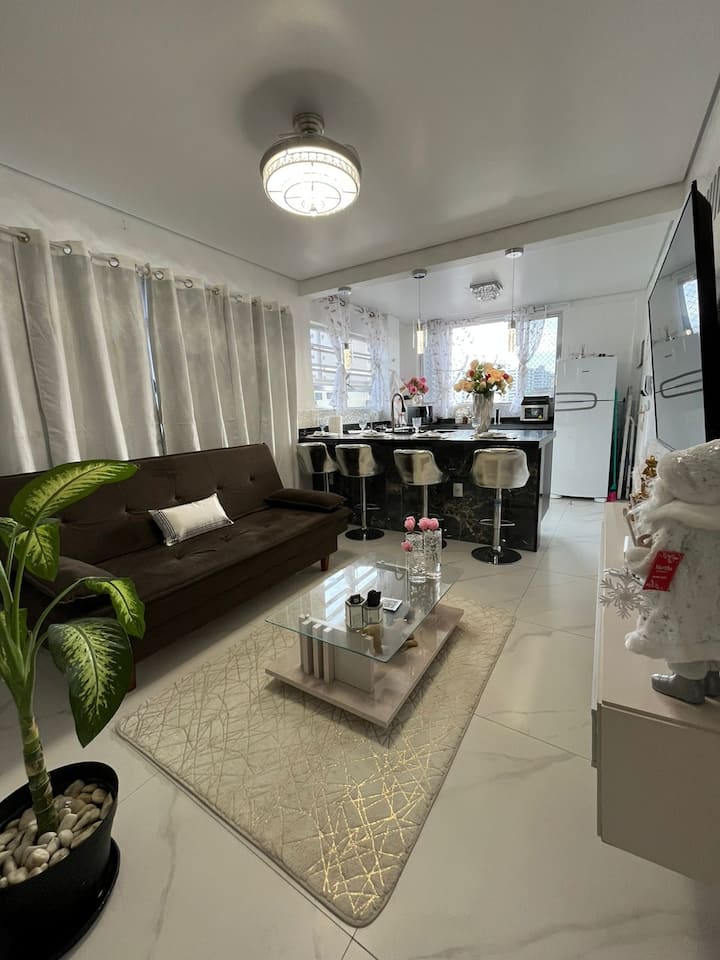 Reformado Lindíssimo! Elev, Gar, Checkout Dom 19h - Praia Grande