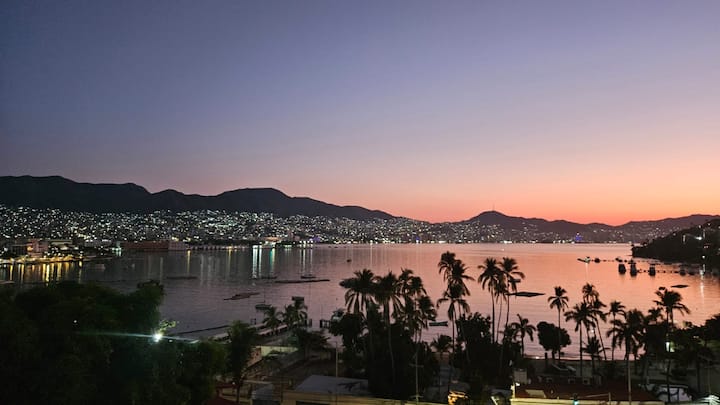 Departamento Con Vista Panorámica Nina - Acapulco