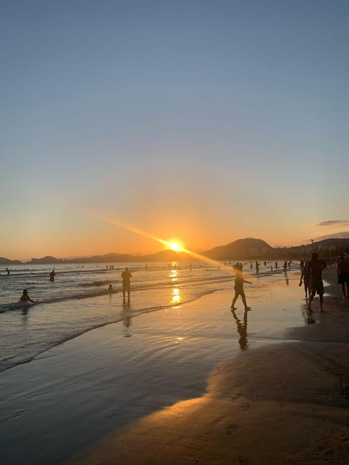 Praia Enseada Guarujá Beira Mar /Ap 12 - Guarujá