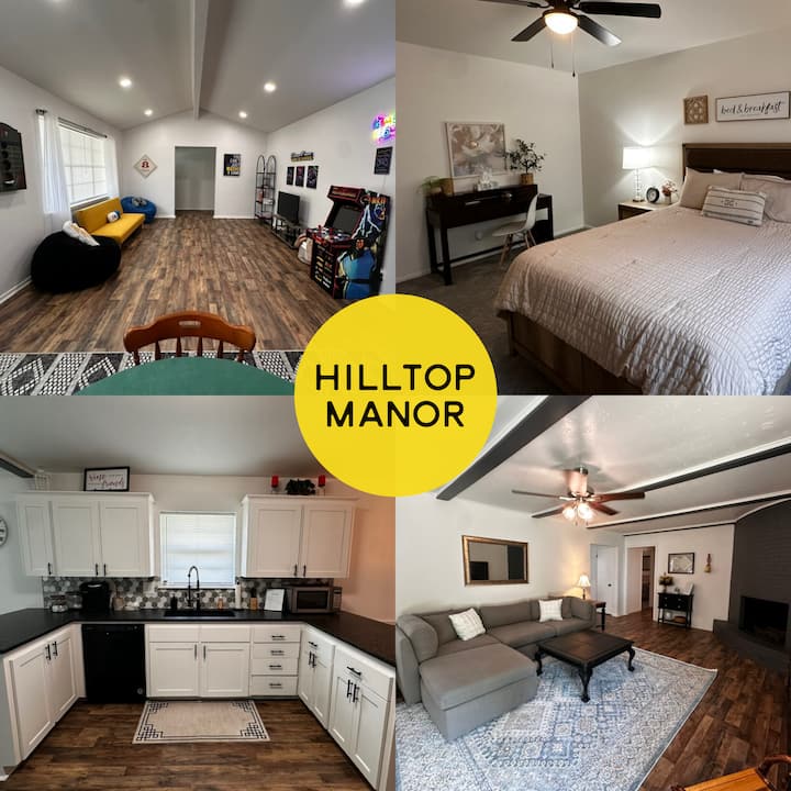 Hilltop Manor W/loaded Game Room - Tulsa, OK