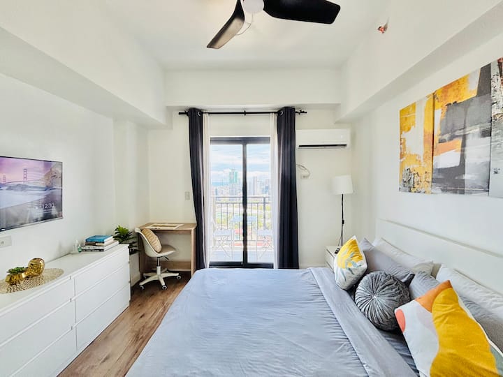 Modern Studio In Cebu| Wifi | Pool&gym| Hot Shower - Cebu City