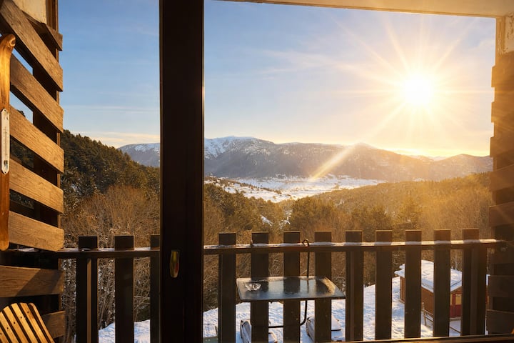 Studio Avec Vue Montagne Et Lac, Calme Assuré - Puyvalador