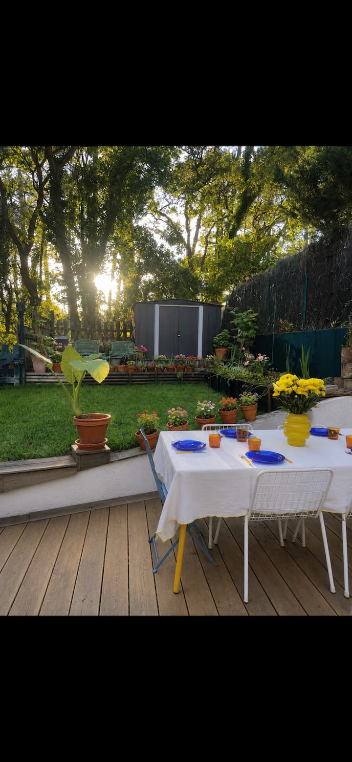 Maison T3 Avec Jardin Ouvert Sur La Forêt - Capbreton