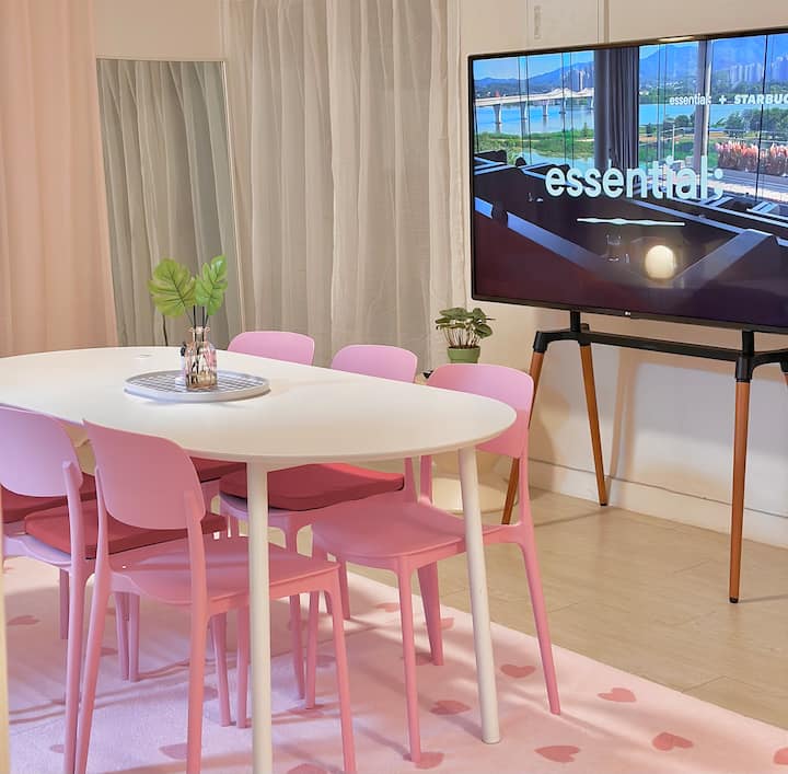 New/홍대/합정역 1분/cozy&sunny Home In Hap-jeong/장기숙박가능 - South Korea