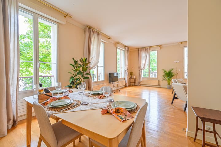 Quiet Authentic Two Bedroom Apartment – Paris 16 - Paris