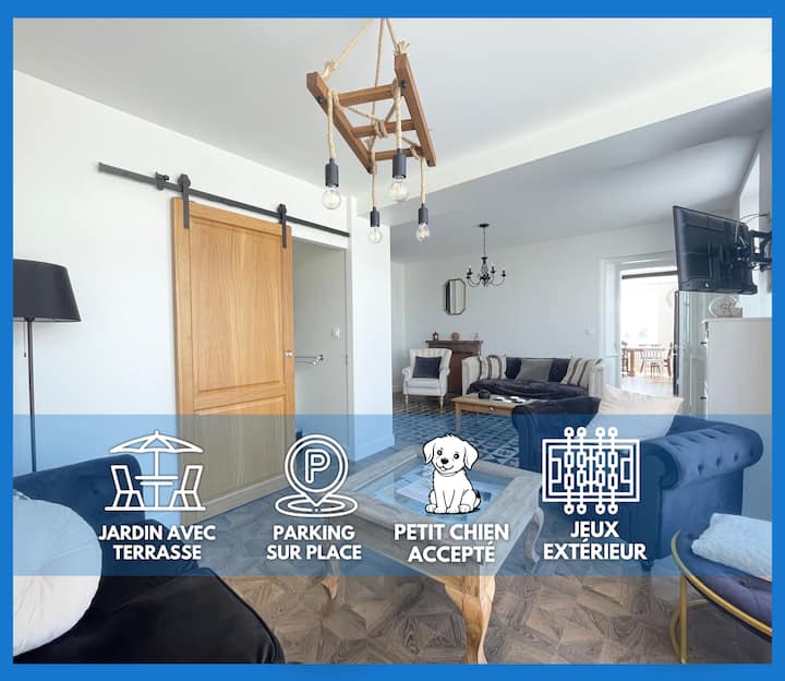 Clairière : Spacieuse-jardin Baby Foot-ping Pong - Bayeux