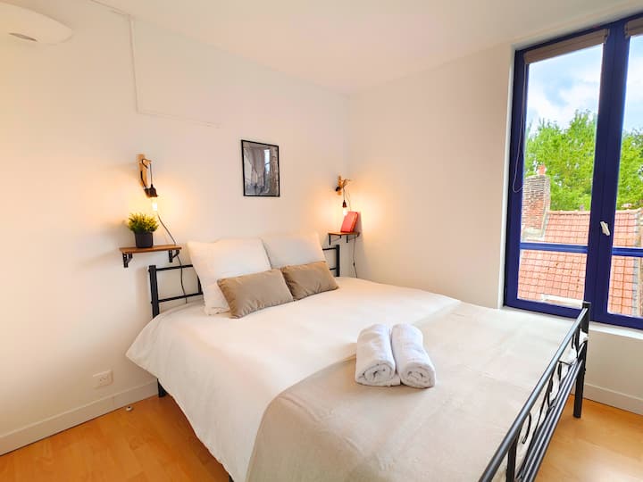 Loft 1 Chambre + 2 Terrasses – Vieux Lille - Lille