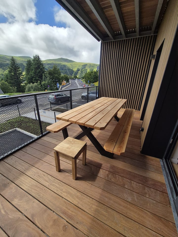 Ambiance Chalet. Les Hermines -Familial Et Cosy- - Super-Besse