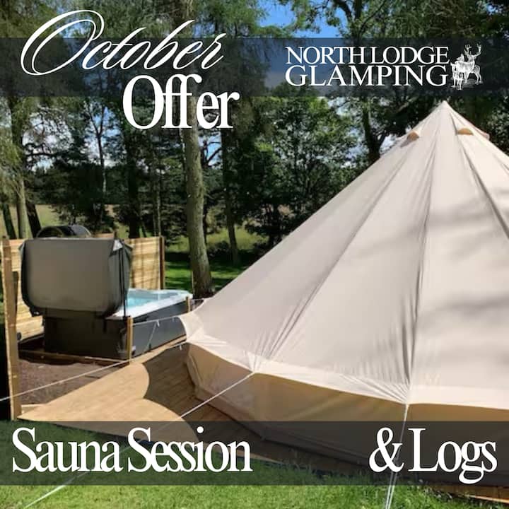 Luxury Glamping Tent, Hot Tub & Sauna - Edi, Nc500 - Biggar