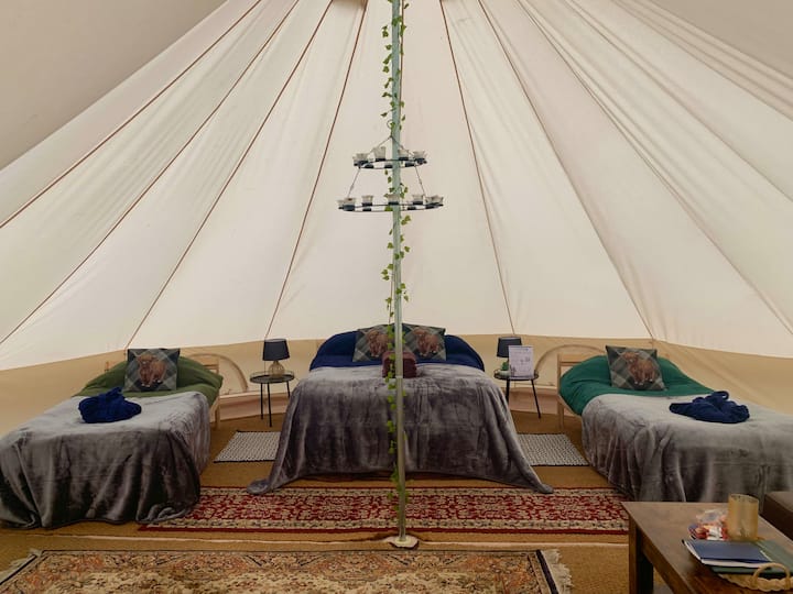 Nordic-inspired Glamping • Sauna + Private Hot Tub - Écosse