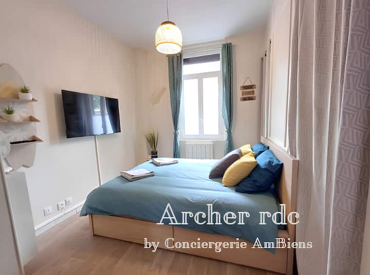 Archer: Plein Centre - 10min à Pied Centre - Amiens