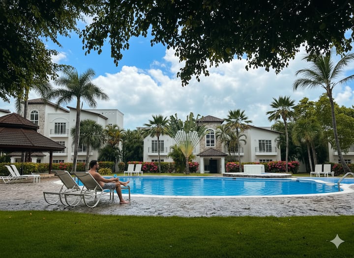 Apartamento En White Sands, Cerca De La Playa - Punta Cana