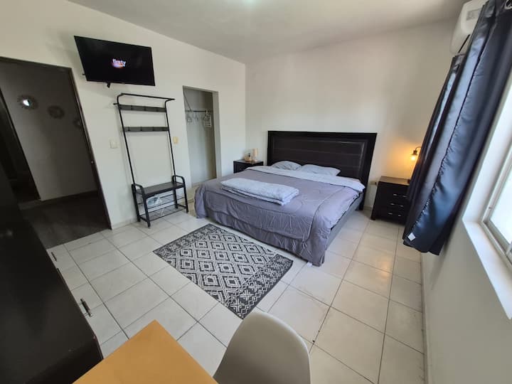 Departamento Céntrico Colonia Tranquila 1rec/king - Monterrey