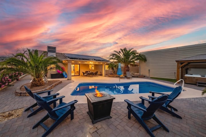 Sparkling Pool/spa/game Room/ Rv Port - 哈瓦蘇湖城