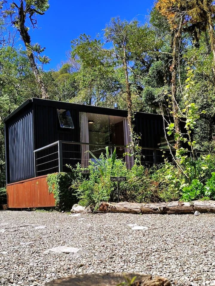 Chale Family Na Natureza/2 Suítes/lareira/ar-cond - Canela