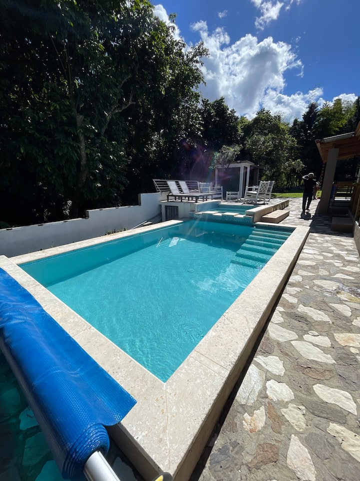 Nicely Villa | Pool | Jacuzzi | River | Mountain | - Jarabacoa