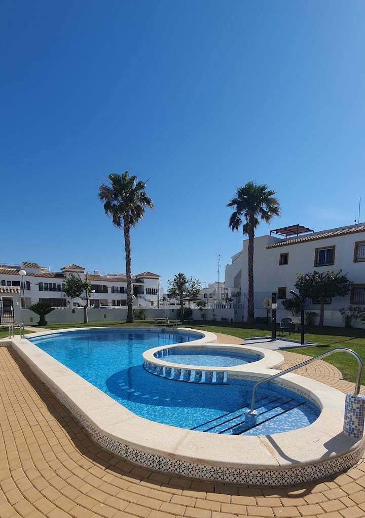 Détente A Vistabella Golf, Solarium Privé,piscine. - Bigastro