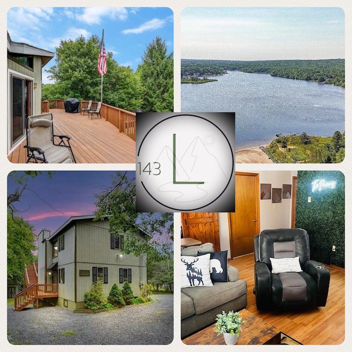 Tons Of Space! 2 Floors,2 Fireplaces, 7 New Beds - Towamensing Trails