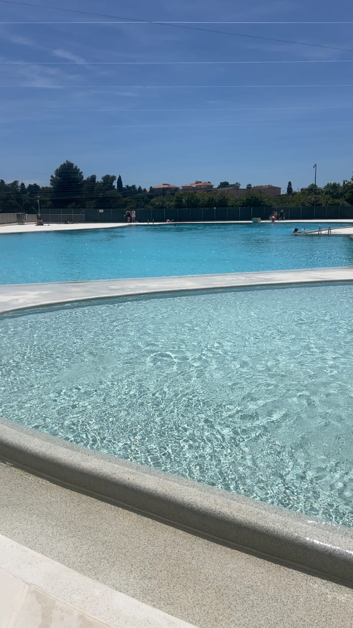T2 Avec Piscine-proche De La Mer - ibis budget Fréjus Capitou A8