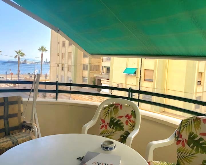 Appartement Spacieux à 30m De La Plage Et Garage - Águilas