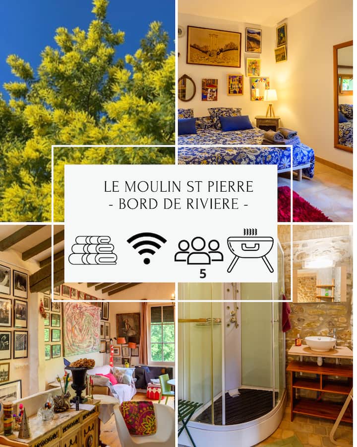 Moulin St Pierre - Au Calme En Bord De Rivière - Limoux