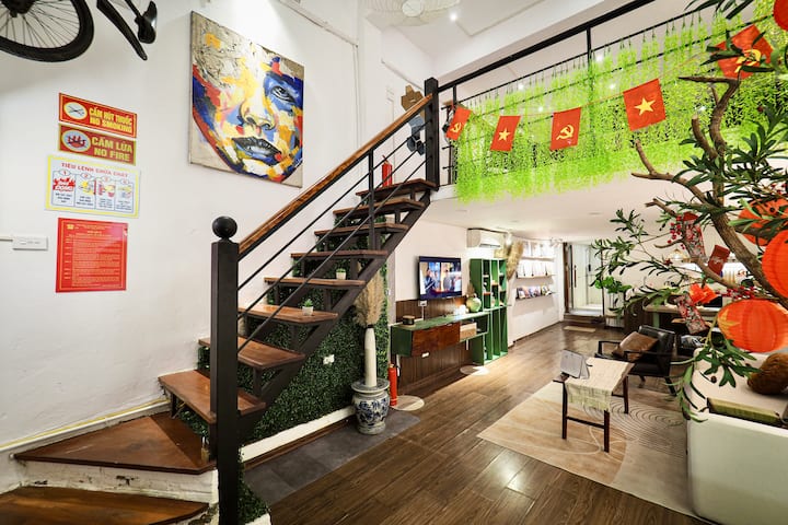 Olivetree/duplex80m2/2b/oldquarter/5'totrainstreet - Hanoi