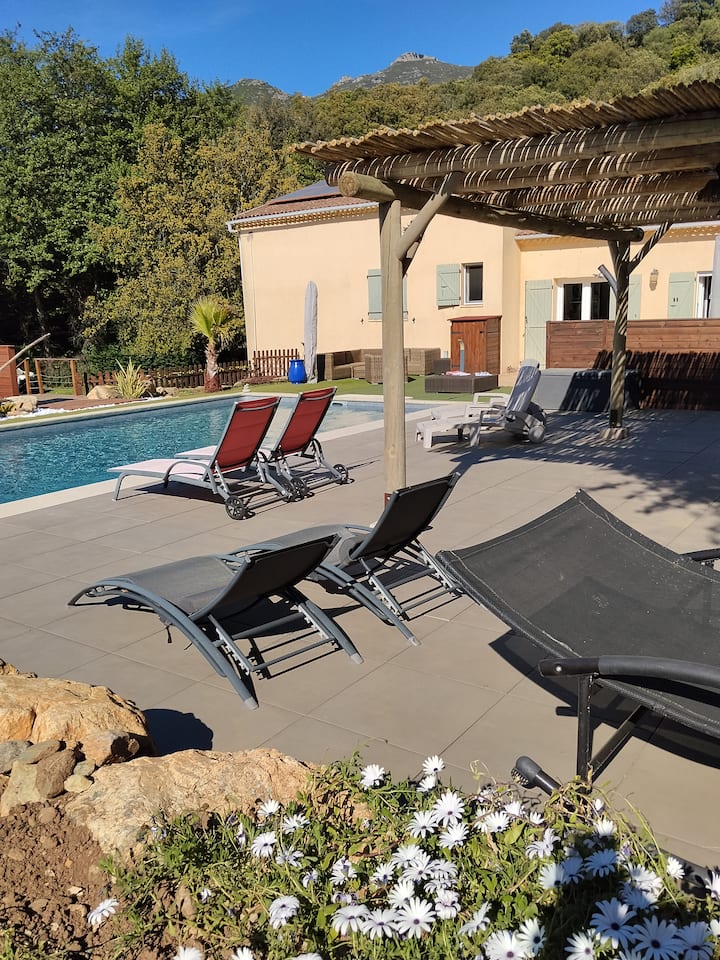 Studio Rez Jardin Villa - 5 Mn Saint-florent - Saint-Florent