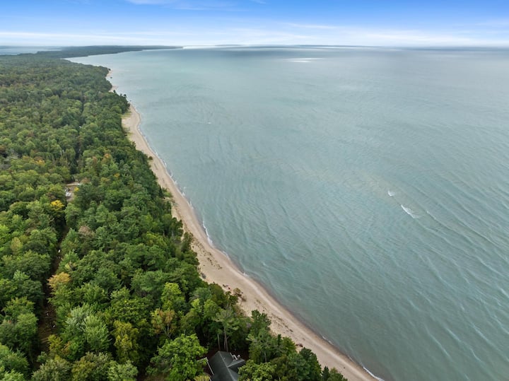 Private Beach Access | Hot Tub | Northwoods Chalet - Torch Lake, MI