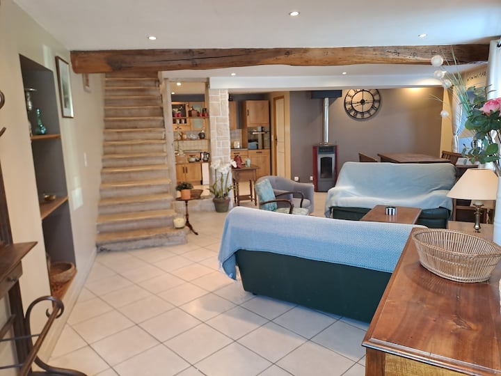 Gîte La Louvière 7 Couchages, Dégustation Possible - Belleville, France