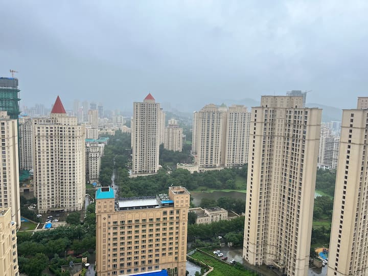 2bhk Apartment On 35th Floor - Thane