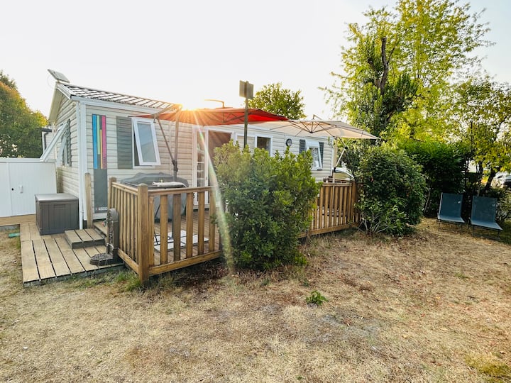 Mobilhome Biscarrosse Lac 3 Chambres - Climatisé - Biscarrosse