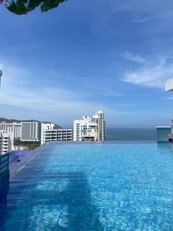 Apartment In Santa Marta, Playa Gaira - Caribbean