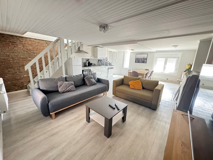Appartement T3 De Charme 80m2 - Valenciennes