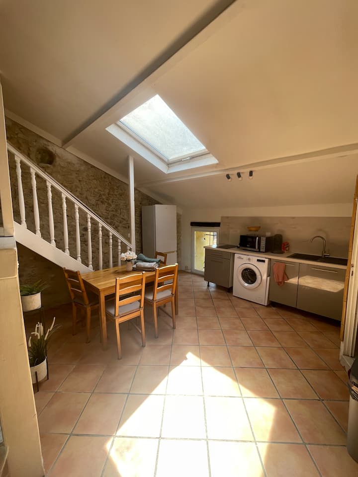 Appart Provençal Avec Mezzanine - Courthézon