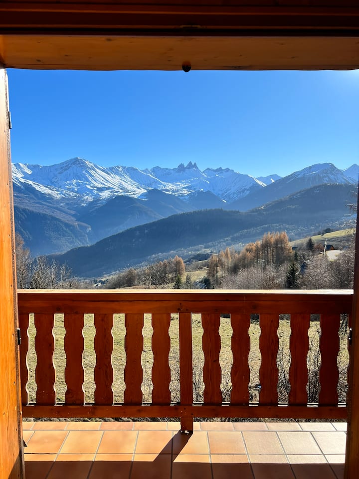 Appart Dans Chalet : Calme Et Vue Panoramique - Saint-Jean-de-Maurienne
