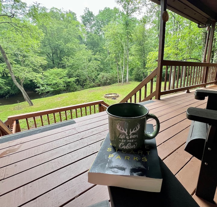 River Refuge Retreat  2 Secluded Riverfront Acres - Blairsville, GA