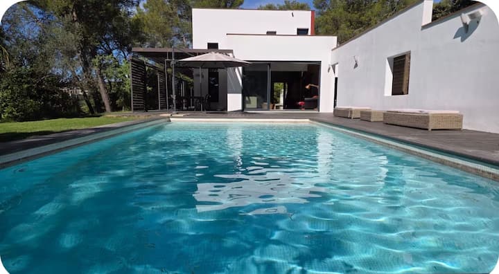 Villa De Prestige En Pleine Garrigue - Marguerittes