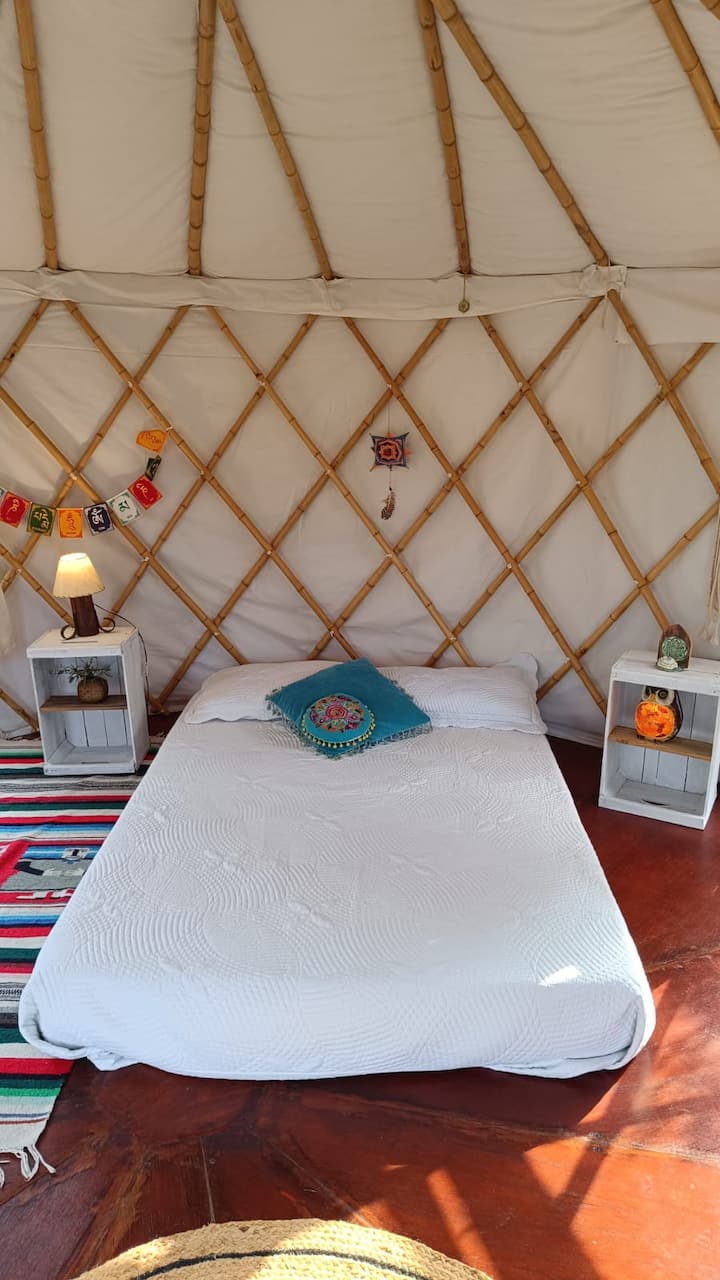 Habitación En Yurta. Paz, Naturaleza, Conexión - Pan de Azucar