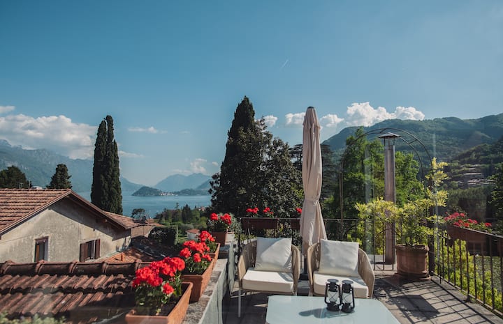 Stay With A Magical Terrace - Menaggio