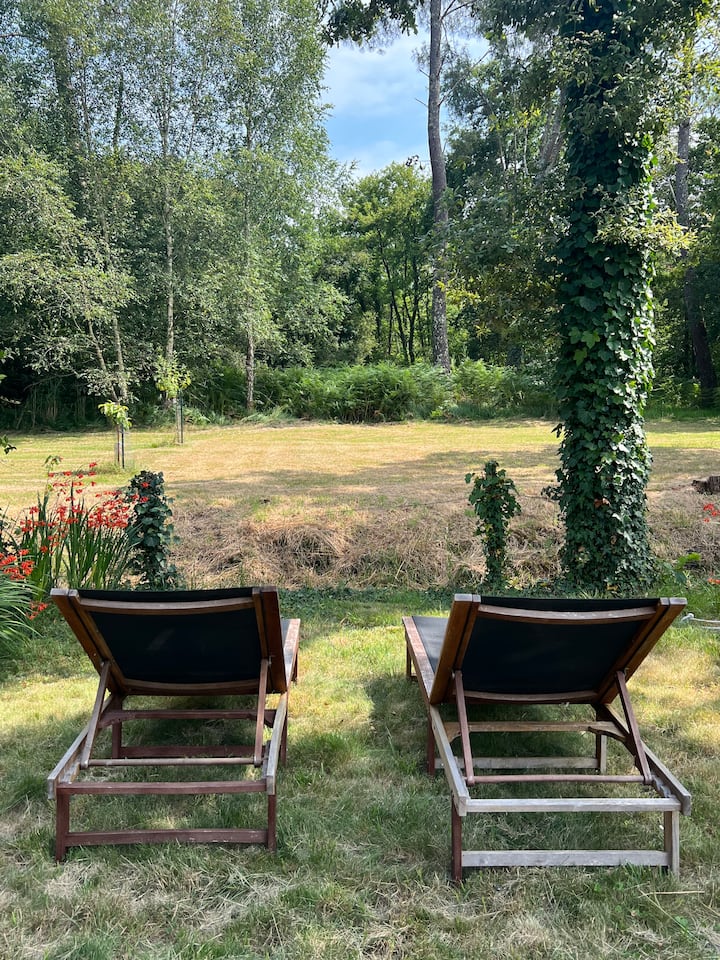 Logement Dans Villa Mitoyenne Proche Lac De Léon - Saint-Girons Plage