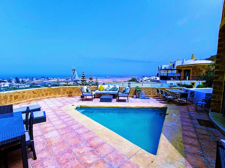 Villa Vip Vue Sur La Lagune - Oualidia