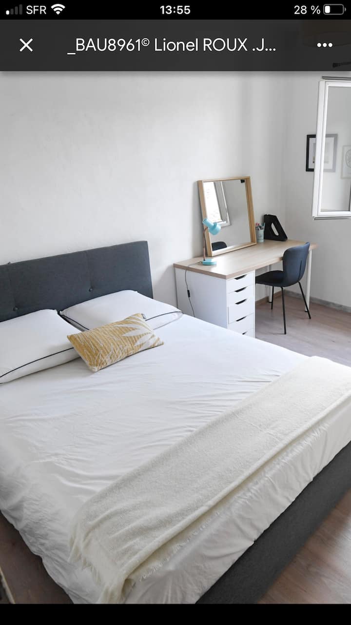 Chambre Calme, Sdb Privée, Chez L Habitant - 아를