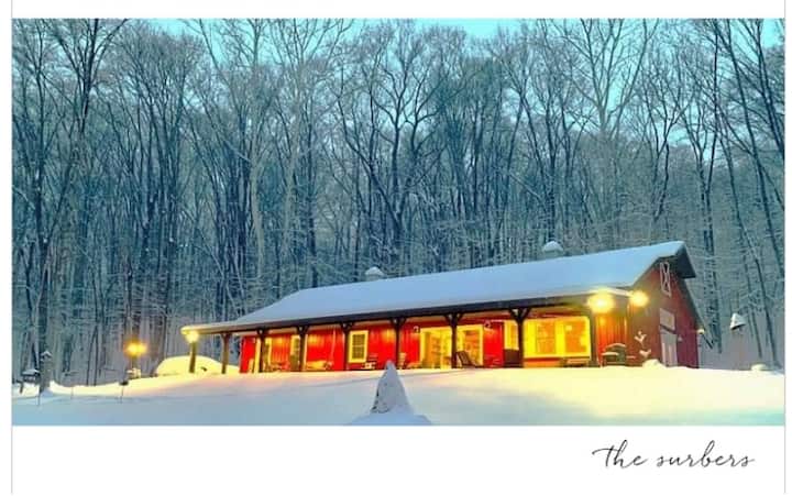Harmony Hollow Barndo W/ Hot Tub Near Sugar Creek - Turkey Run State Park, Marshall