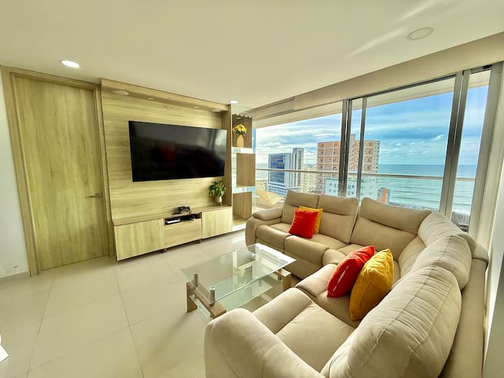 Apartamento Con Vista Al Mar P13 - Cartagena, Colombia