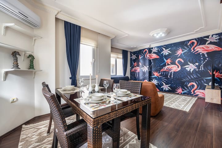 Perfect Cute Home W/colorfulðnic Decoration - Alanya