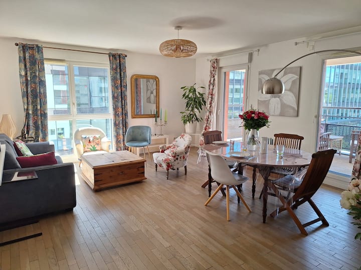 12mn La Defense, 15mn Paris, F5, 106 M2 - Bois-Colombes